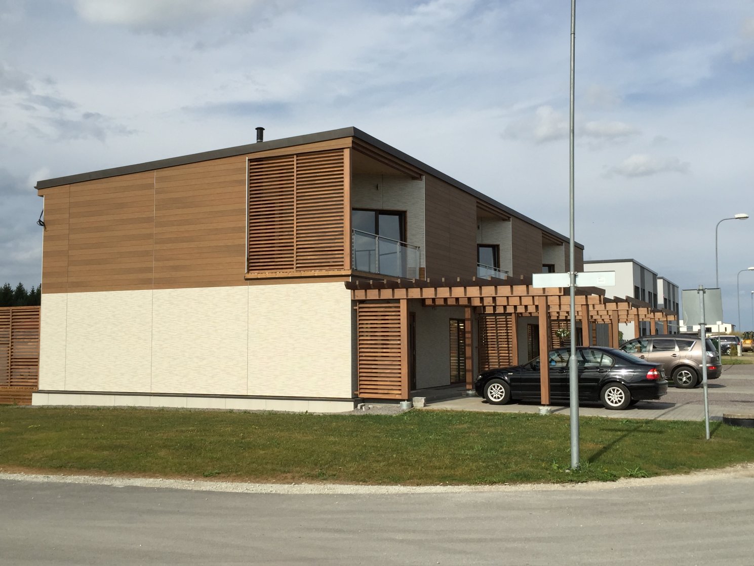 ventilējamās fasādes, fasādes paneļi, fasādes saidings, ventilējamās ...