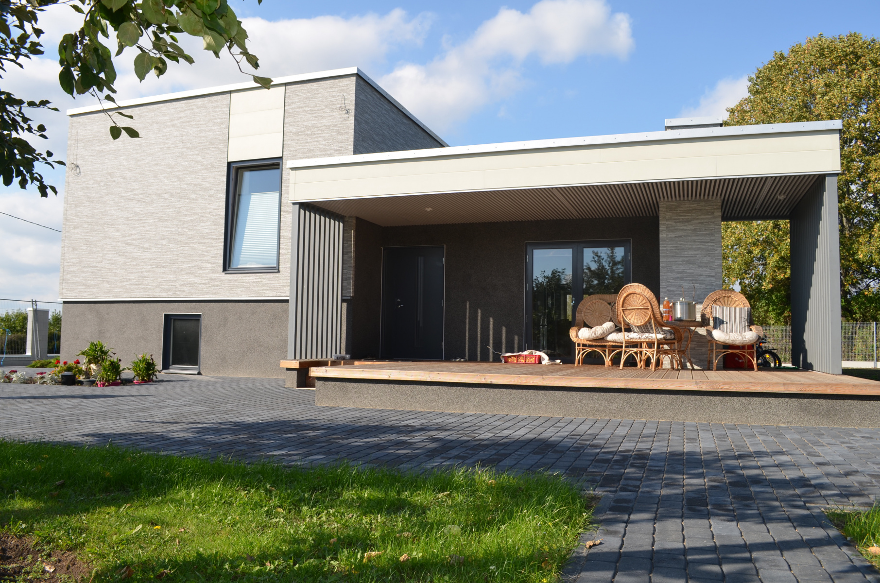 ventilējamās fasādes, fasādes paneļi, fasādes saidings, ventilējamās ...